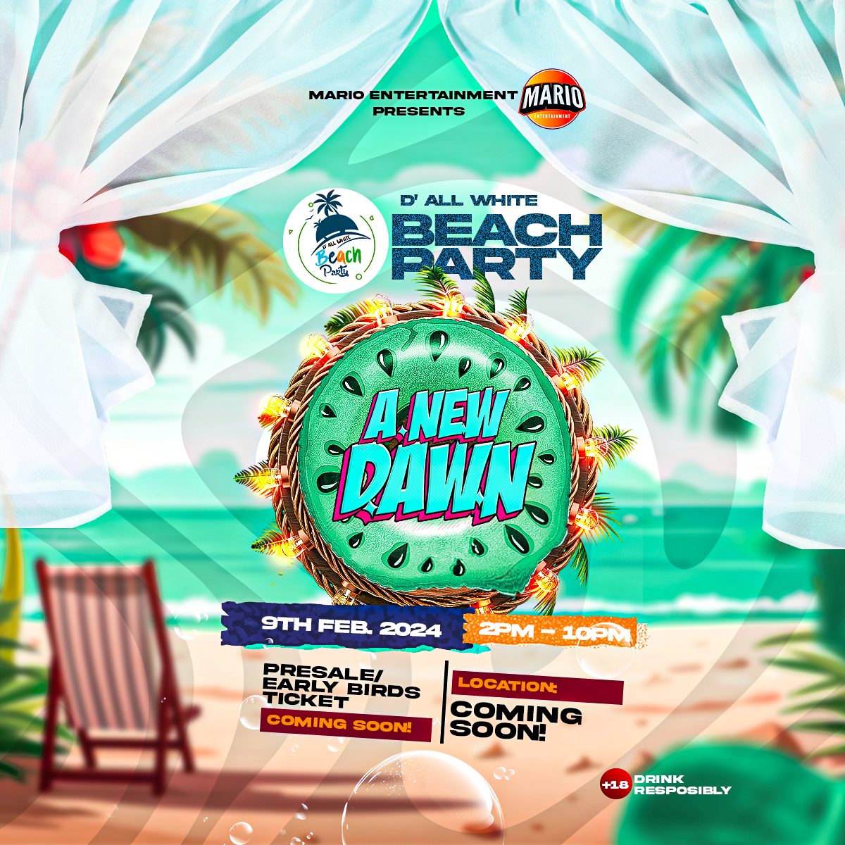 D All White Beach Party ⛱️ | Deelaa
